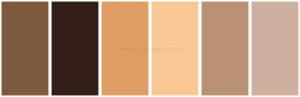 Almond Color Palettes - Aesthetic Color Palette