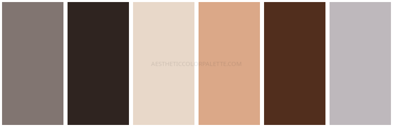Almond Color Palettes - Aesthetic Color Palette