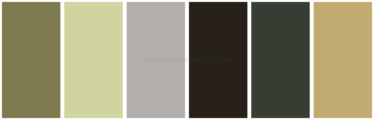 Bamboo Color Palettes - Aesthetic Color Palette