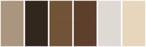 Brown Aesthetic Color Palettes - Aesthetic Color Palette