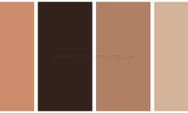 Tea Rose Colors - Aesthetic Color Palette