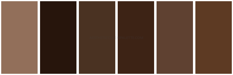 Brown Aesthetic Color Palettes - Aesthetic Color Palette Brown Aesthetic Color Palettes - Aesthetic Color Palette