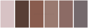 Brown Aesthetic Color Palettes - Aesthetic Color Palette