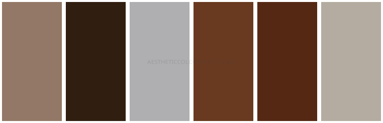 Brown Aesthetic Color Palettes - Aesthetic Color Palette Brown Aesthetic Color Palettes - Aesthetic Color Palette