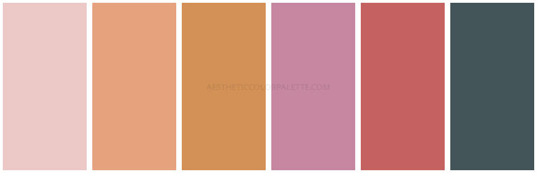 Soft Aesthetic Color Palettes - Aesthetic Color Palette