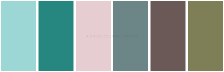 Soft Aesthetic Color Palettes - Aesthetic Color Palette