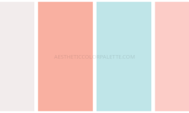 Tea Rose Colors - Aesthetic Color Palette