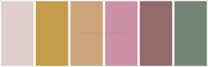 Soft Aesthetic Color Palettes - Aesthetic Color Palette