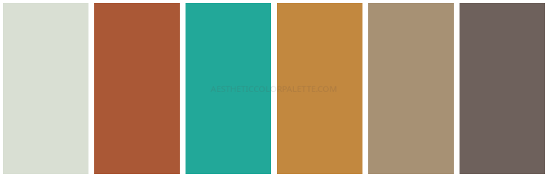 Summer Aesthetic Color Palettes - Aesthetic Color Palette