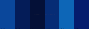 Blue Color Palettes - Aesthetic Color Palette