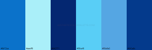 Blue Color Palettes - Aesthetic Color Palette