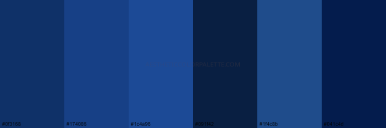 Blue Color Palettes - Aesthetic Color Palette