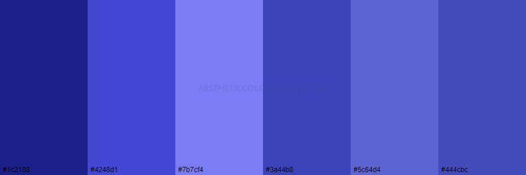 Royal Blue Color Palettes - Aesthetic Color Palette