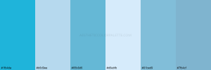 Baby Blue Color Palettes - Aesthetic Color Palette