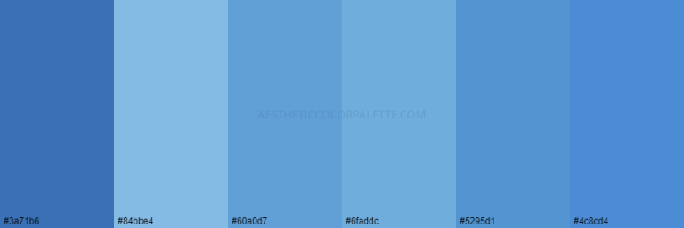 Sky Blue Color Palettes - Aesthetic Color Palette