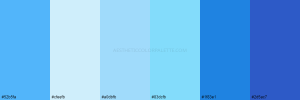 Baby Blue Color Palettes - Aesthetic Color Palette