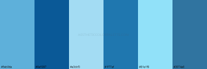 Sky Blue Color Palettes - Aesthetic Color Palette