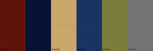 Brown Blue Color Palettes - Aesthetic Color Palette