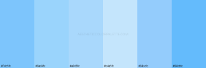 Sky Blue Color Palettes - Aesthetic Color Palette