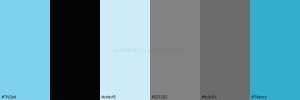 Baby Blue Color Palettes - Aesthetic Color Palette