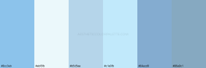 Baby Blue Color Palettes - Aesthetic Color Palette