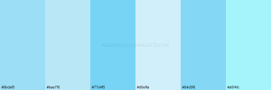 Baby Blue Color Palettes - Aesthetic Color Palette