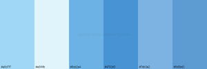 Baby Blue Color Palettes - Aesthetic Color Palette