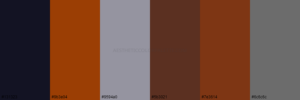 Brown Color palettes - Aesthetic Color Palette