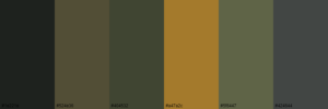 Forest Green and Brown Color Palettes - Aesthetic Color Palette