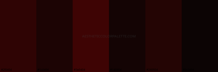 Dark Brown Color Palettes - Aesthetic Color Palette