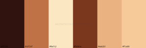 Coffee Brown Color Palettes - Aesthetic Color Palette