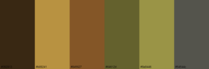 Forest Green and Brown Color Palettes - Aesthetic Color Palette