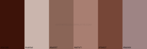 Coffee Brown Color Palettes - Aesthetic Color Palette