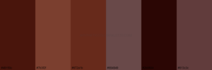 Coffee Brown Color Palettes - Aesthetic Color Palette