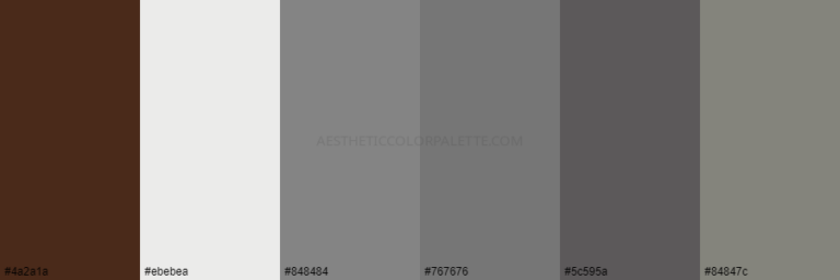 Coffee Brown Color Palettes - Aesthetic Color Palette