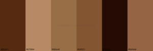 Coffee Brown Color Palettes - Aesthetic Color Palette