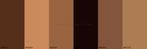 Brown Color palettes - Aesthetic Color Palette