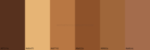 Brown Color palettes - Aesthetic Color Palette