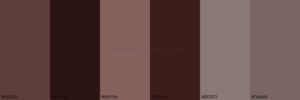 Coffee Brown Color Palettes - Aesthetic Color Palette