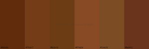 Brown Color palettes - Aesthetic Color Palette