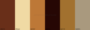 Coffee Brown Color Palettes - Aesthetic Color Palette