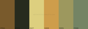 Brown Color palettes - Aesthetic Color Palette