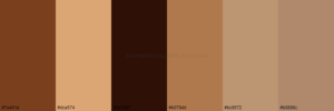Coffee Brown Color Palettes - Aesthetic Color Palette