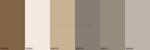 Brown Color palettes - Aesthetic Color Palette