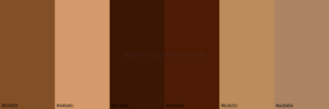 Brown Color palettes - Aesthetic Color Palette