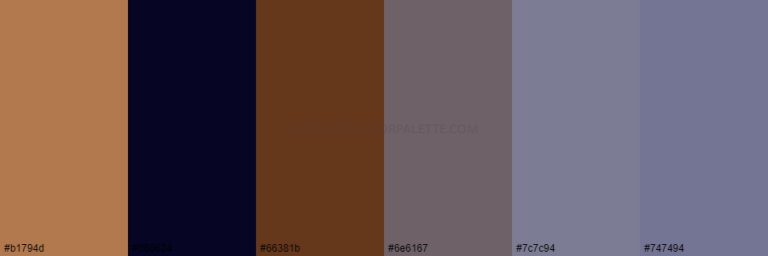 Coffee Brown Color Palettes - Aesthetic Color Palette