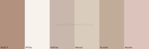 Coffee Brown Color Palettes - Aesthetic Color Palette