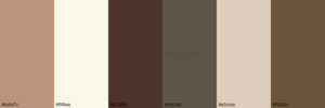 Coffee Brown Color Palettes - Aesthetic Color Palette