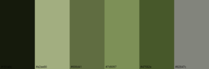 Army Green Color Palettes - Aesthetic Color Palette