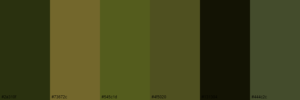Army Green Color Palettes - Aesthetic Color Palette